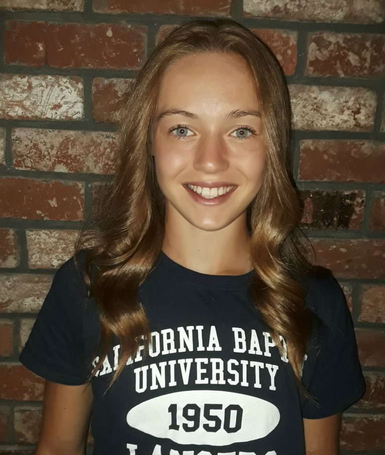 Amber Jackson Commits to California Baptist University - Placer United